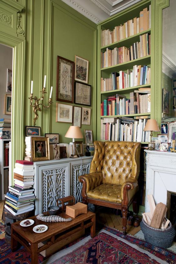 Trending for Fall: Apple Green Interiors + How to Get the Look ...