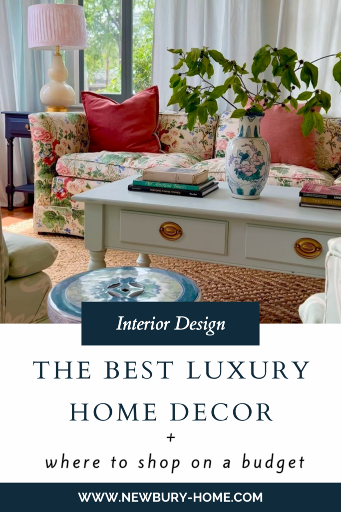 Here is the Luxury Home Decor Actually Worth Investing In - Newbury Home