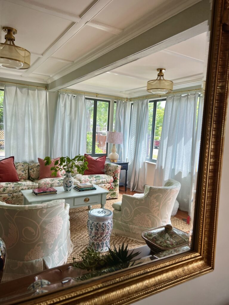 The Reveal - How We Renovated an Old & Dated Sunroom - One Room ...