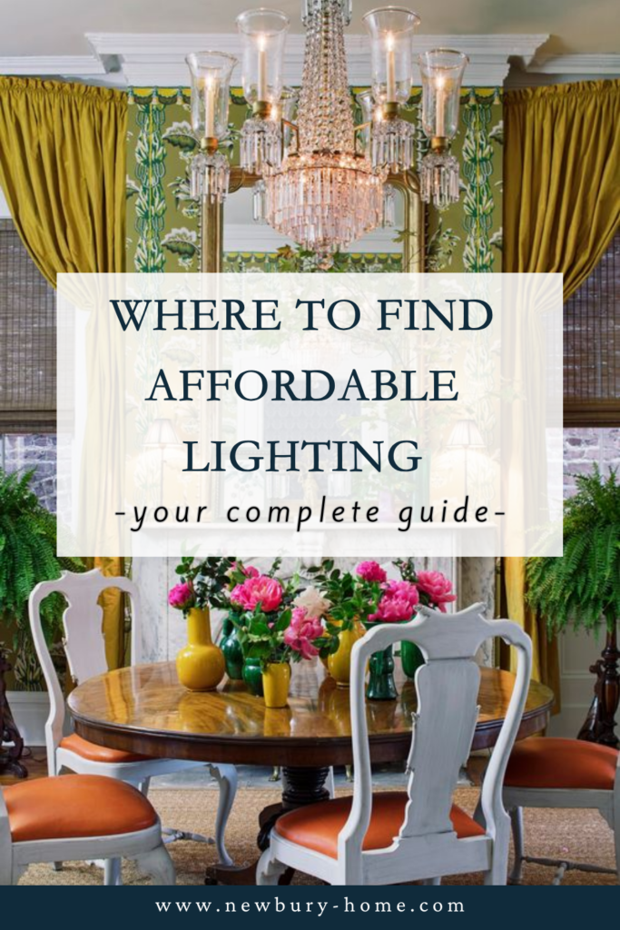 The Best Places To Find Affordable Lighting - Newbury Home