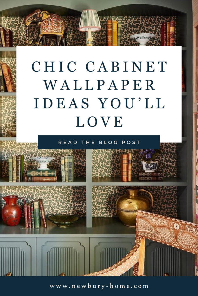 Revamp Your Shelves - Chic Cabinet Wallpaper Ideas You’ll Love ...