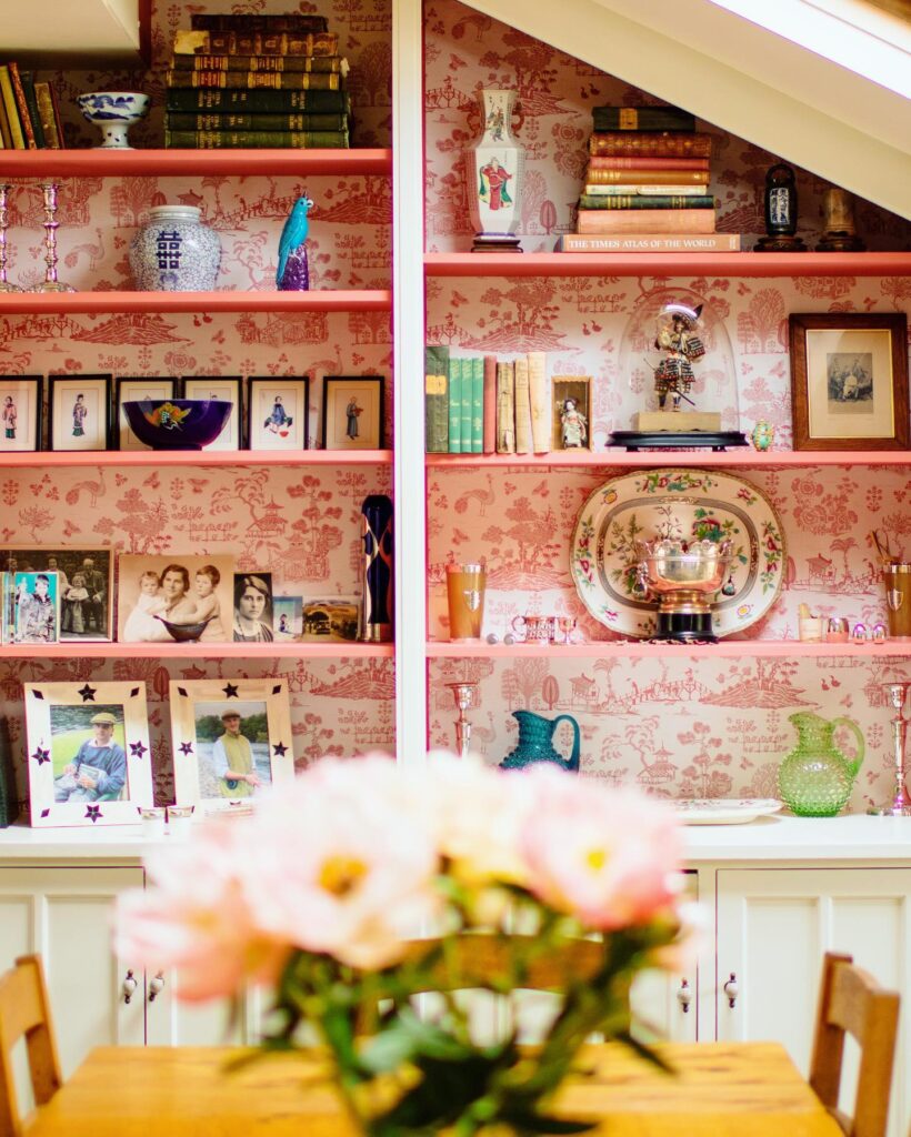 Revamp Your Shelves - Chic Cabinet Wallpaper Ideas You’ll Love ...